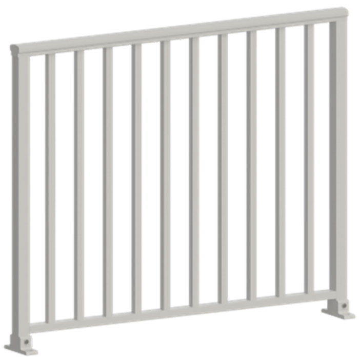 100 Series Vertical Picket - Atlantic Aluminum Products