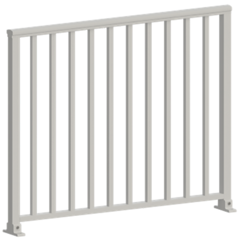 100 Series Vertical Picket - Atlantic Aluminum Products